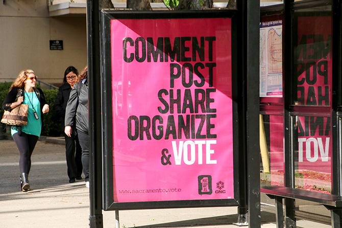 Billboards Encourage Voter Action